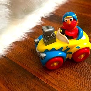 Toys | Elmo Race Car Sesame Street Collectible Push Go Action Toy Tyco ...